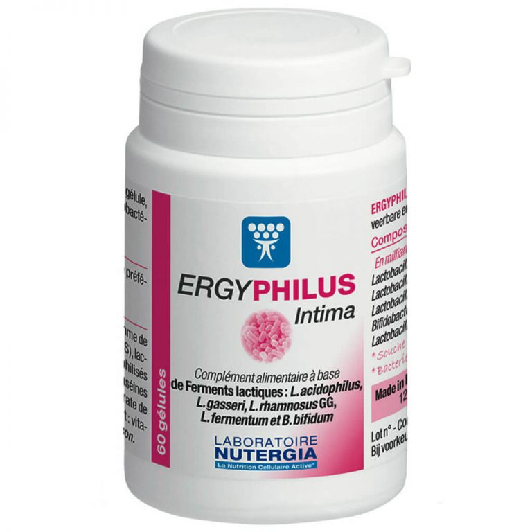 Ergyphilus Intima 60 cap NUTERGIA (Fórmula Optimizada) - Herbolario Larrea
